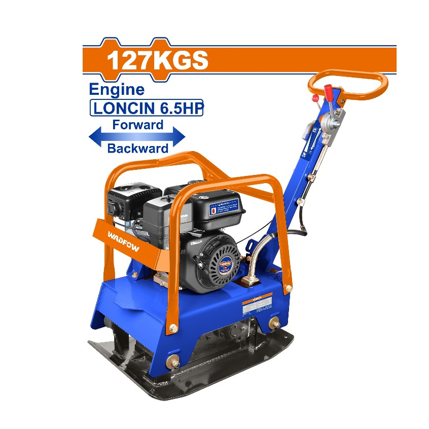 Wadfow Gasoline Reversible Plate Compactor 127kg Gas Vibrating Plate ...