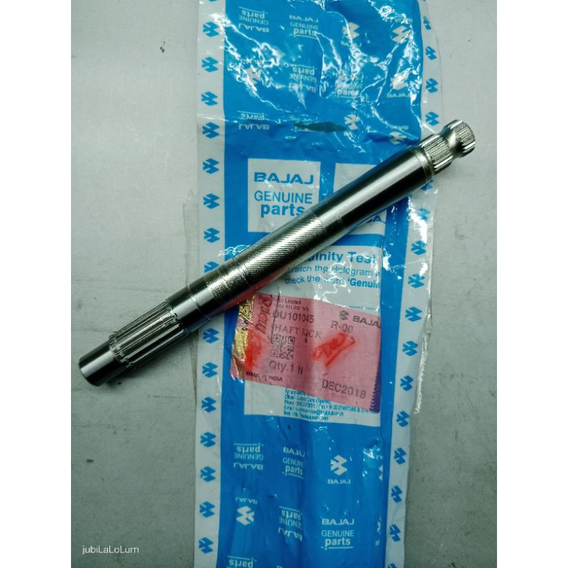 Kawasaki Bajaj CT100 CT100B Kick Shaft Axle (Genuine) | Shopee Philippines