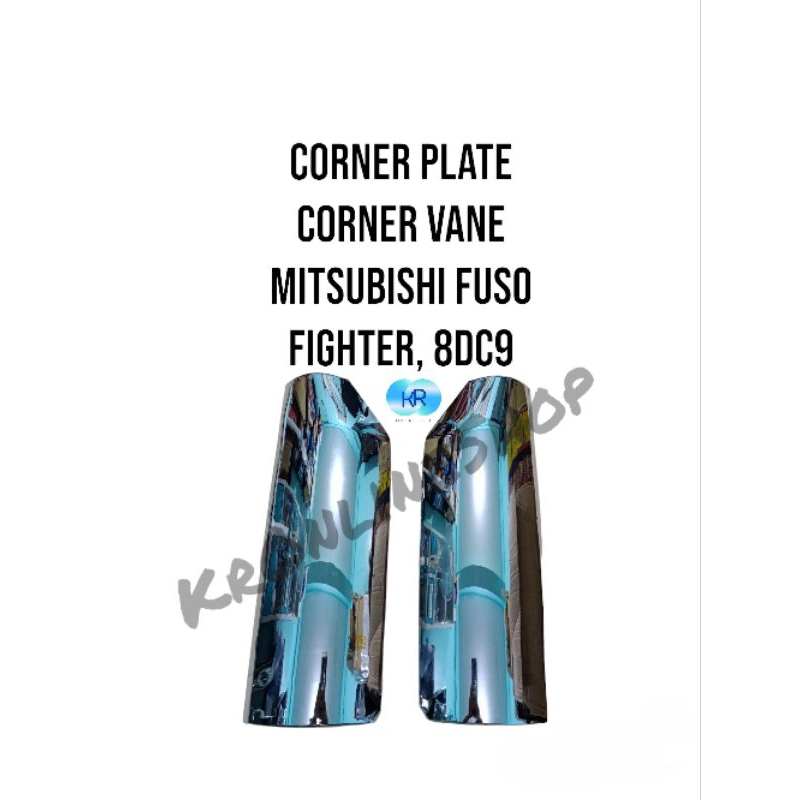 Corner Plate Corner Vane Mitsubishi Fuso Fighter 8DC9 Chrome | Shopee ...