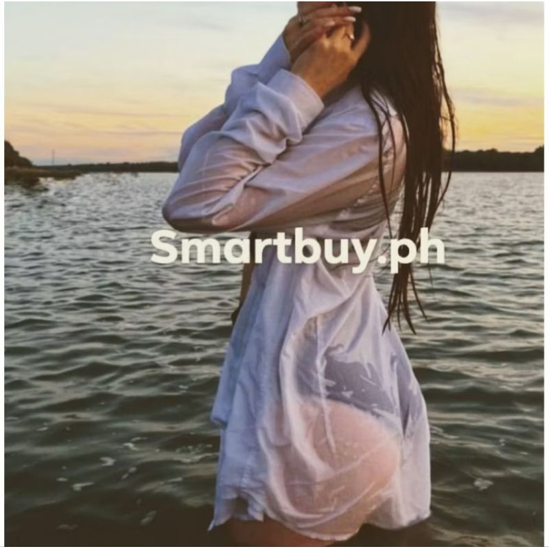 Long Sleeves Polo Beach Polo Cover up Plus size Regular size | Shopee ...