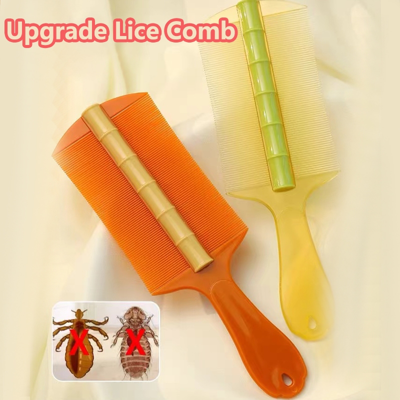 Handle Comb Super Dense Teeth Comb Double-Sided Thick Plastic Comb ...