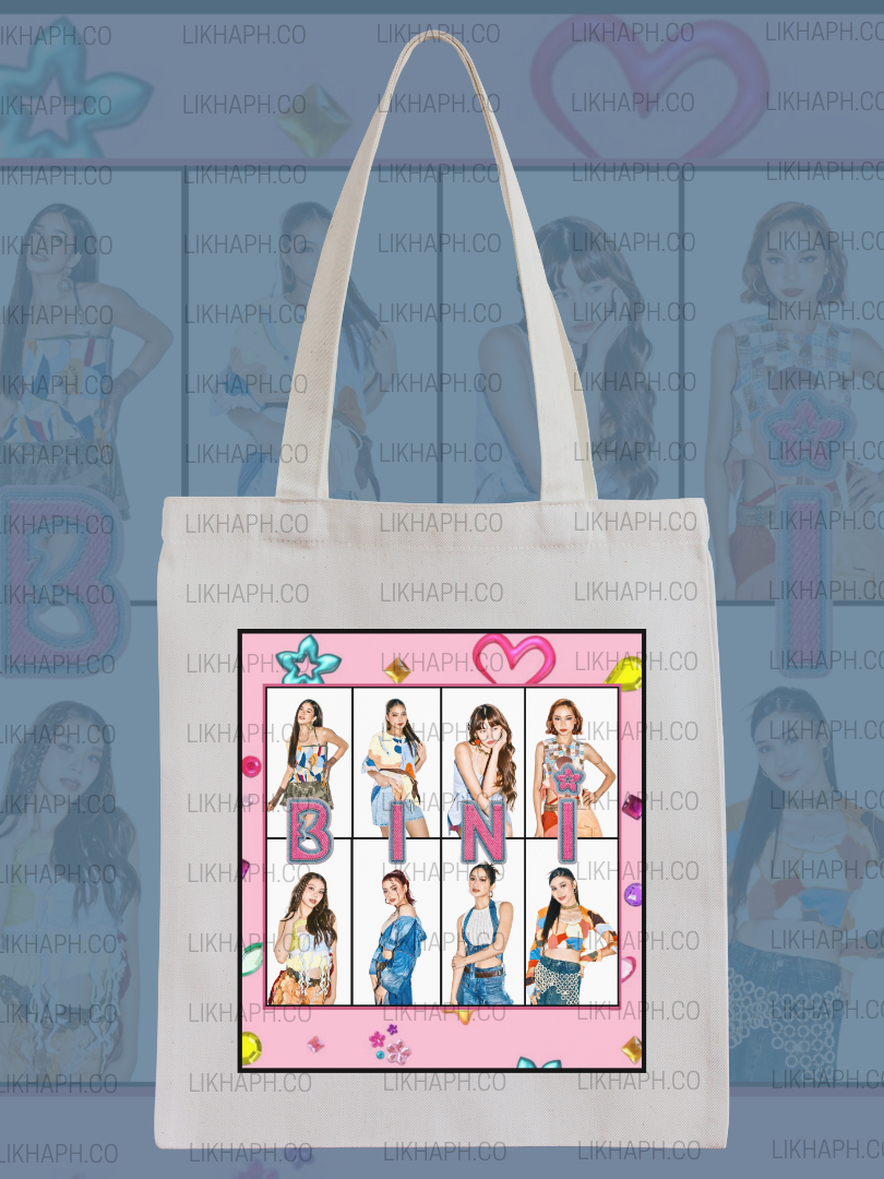 BINI DESIGN CANVAS TOTE BAG | Shopee Philippines
