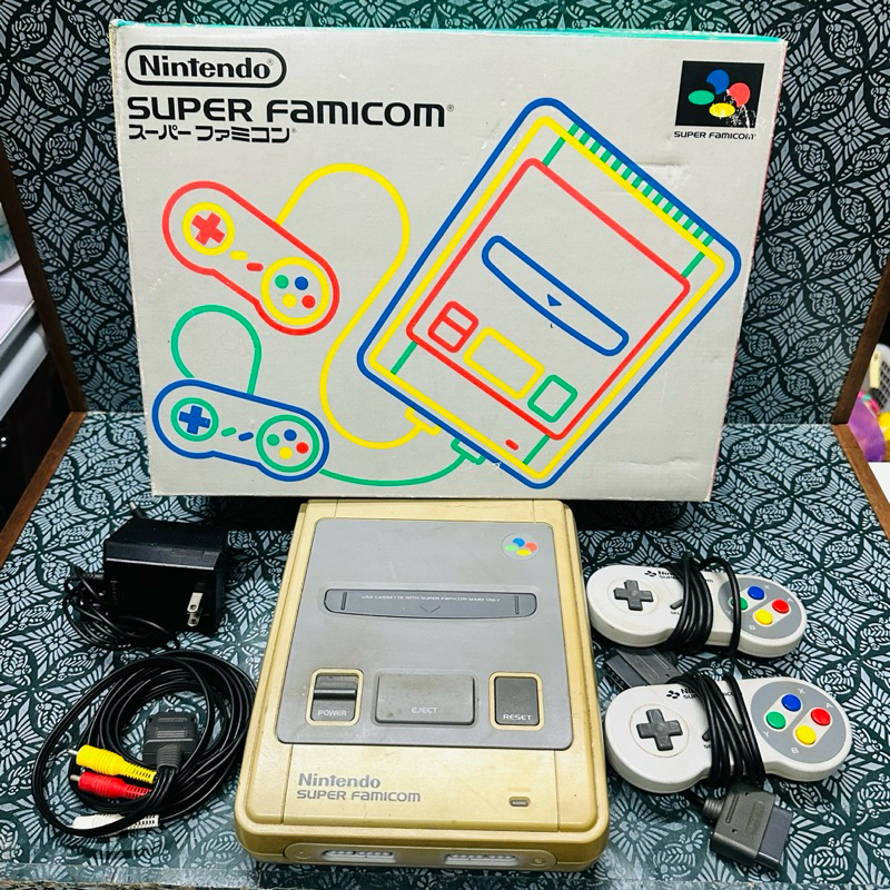 NINTENDO SUPER FAMICOM Gaming Console HVC-002 from Japan w/ Box ...
