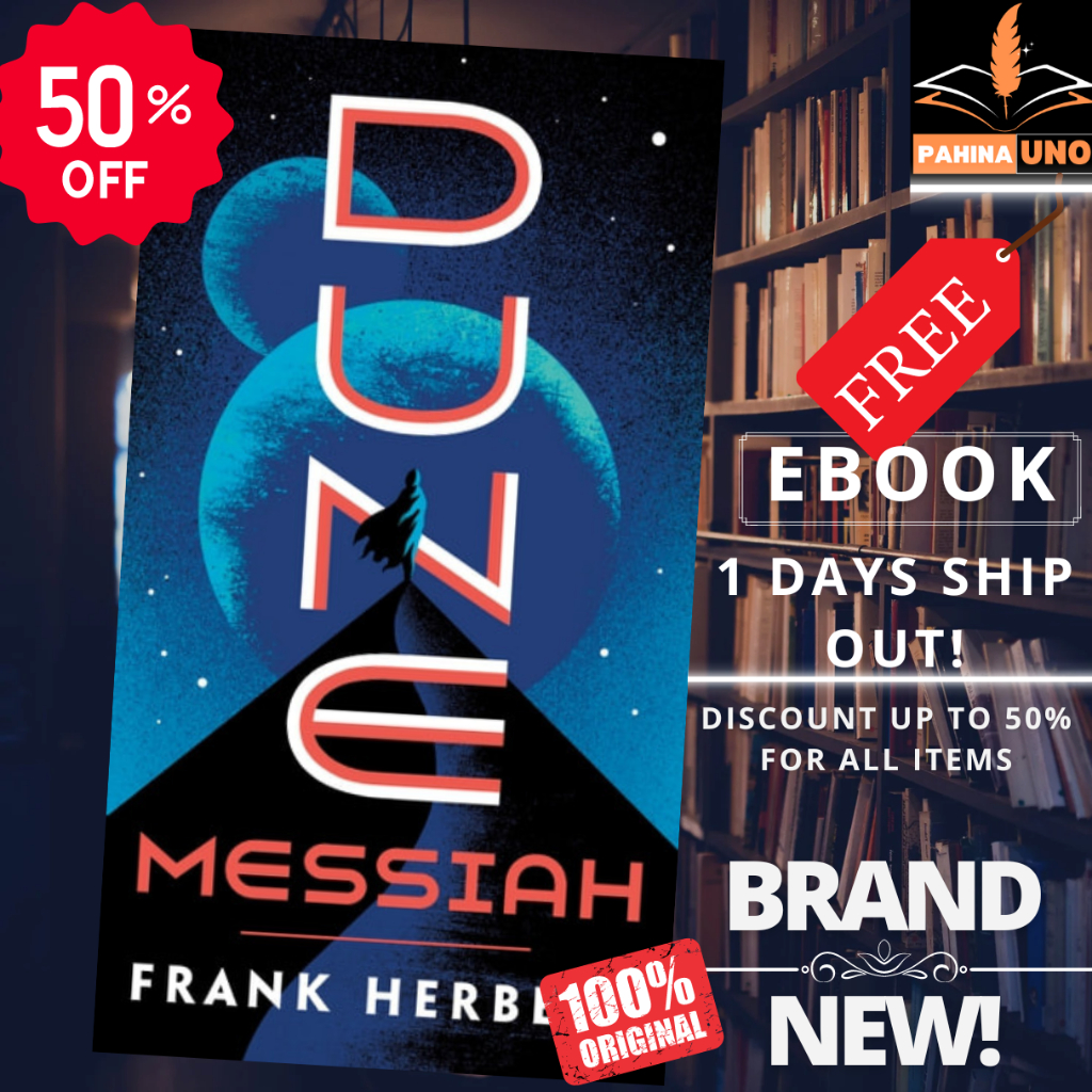 Dune Messiah by Frank Herbert - with free digital copy/Ebook | Shopee Philippines