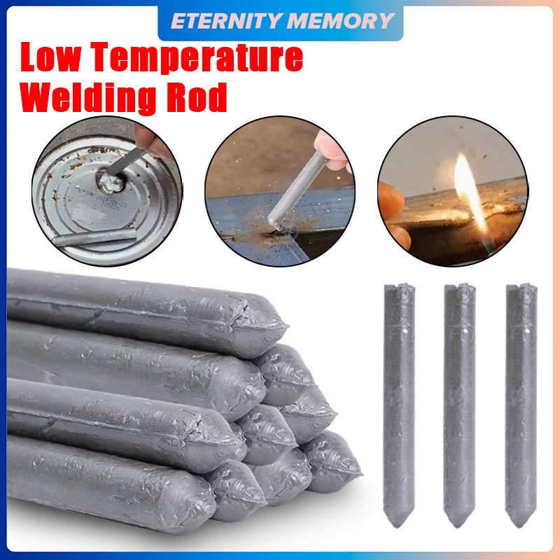 3PCS Easy Melt Low Temperature Repair Welding Rods Stainless Soldering ...