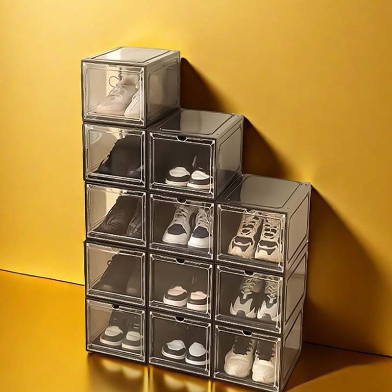 Sale Big Size Candy Color Shoe Box Foldable Drawer Case Storage ...