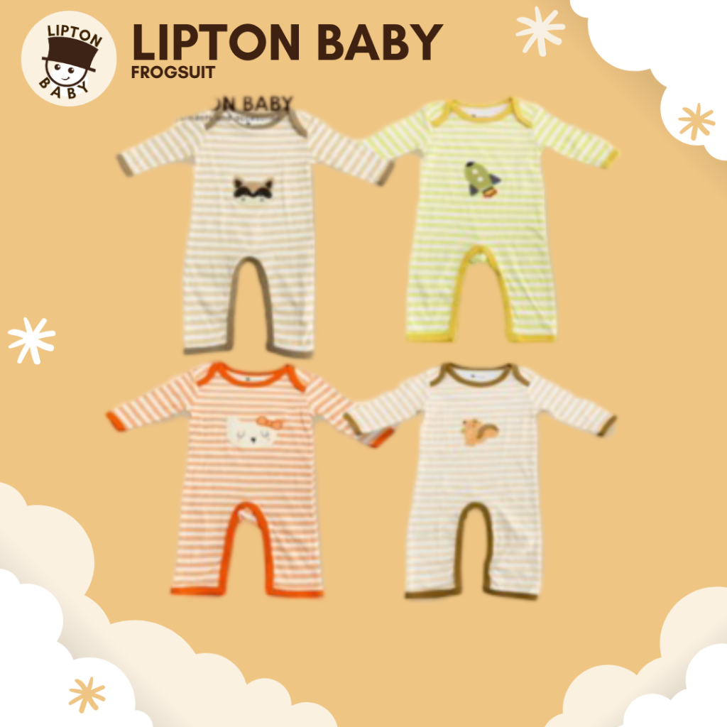 Lipton Baby Frogsuit/ Overall | Shopee Philippines