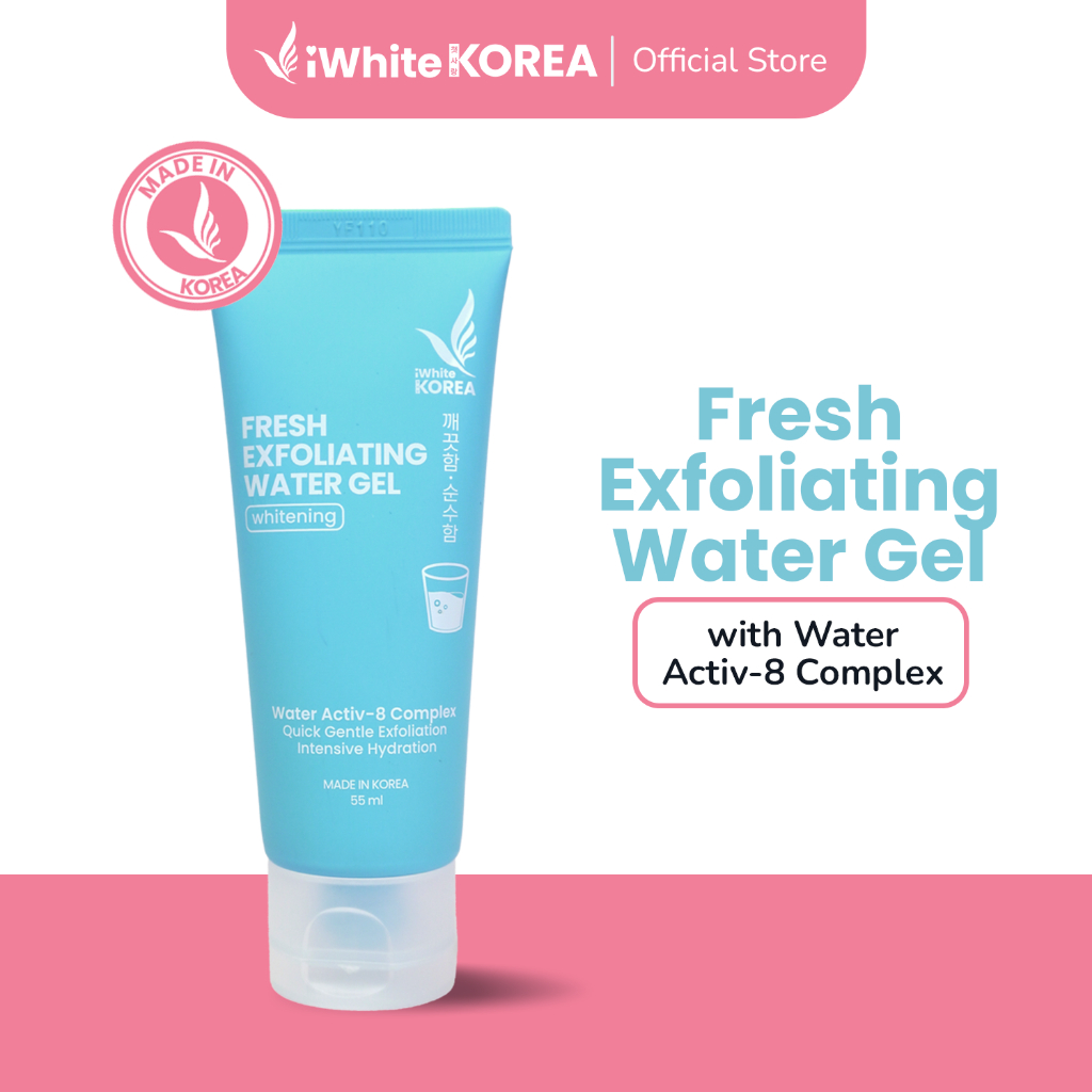 iWhite Korea Fresh Exfoliating Water Gel Tube 55ml | Shopee Philippines