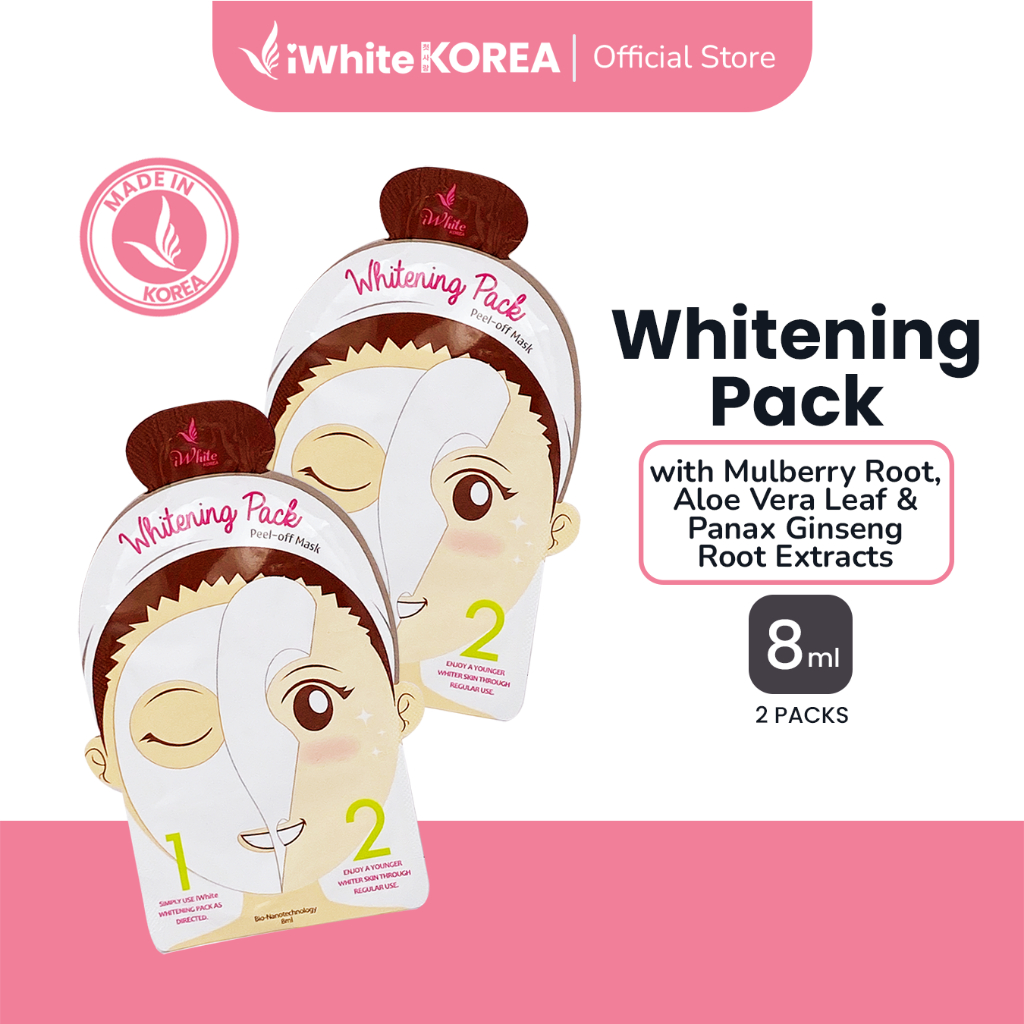 iWhite Korea Whitening Pack 8ml - Buy 1 Take 1 | Shopee Philippines
