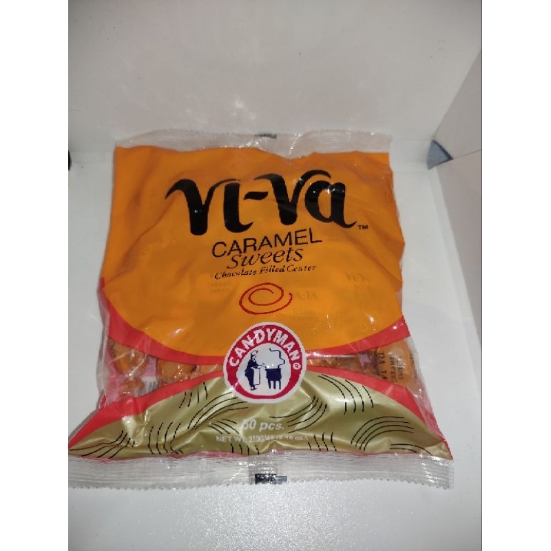 CANDYMAN Vi-va Caramel Candy 50's | Shopee Philippines
