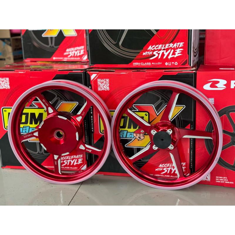 Bom Rangsit (Vela) Mags Cnc For Mio Sporty/M3/Click 125/150/Beat Fi x14 ...