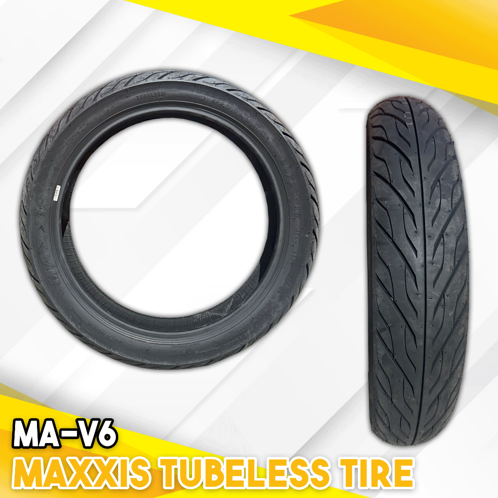 MAXXIS TIRE MAV6 TUBELESS BY 14 | Shopee Philippines