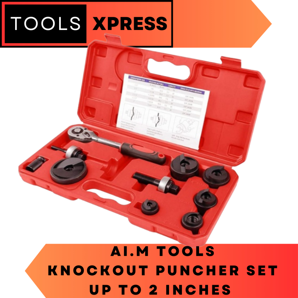 AIM Tools knock out puncher set - up to 2 inches [Manual] | Shopee ...
