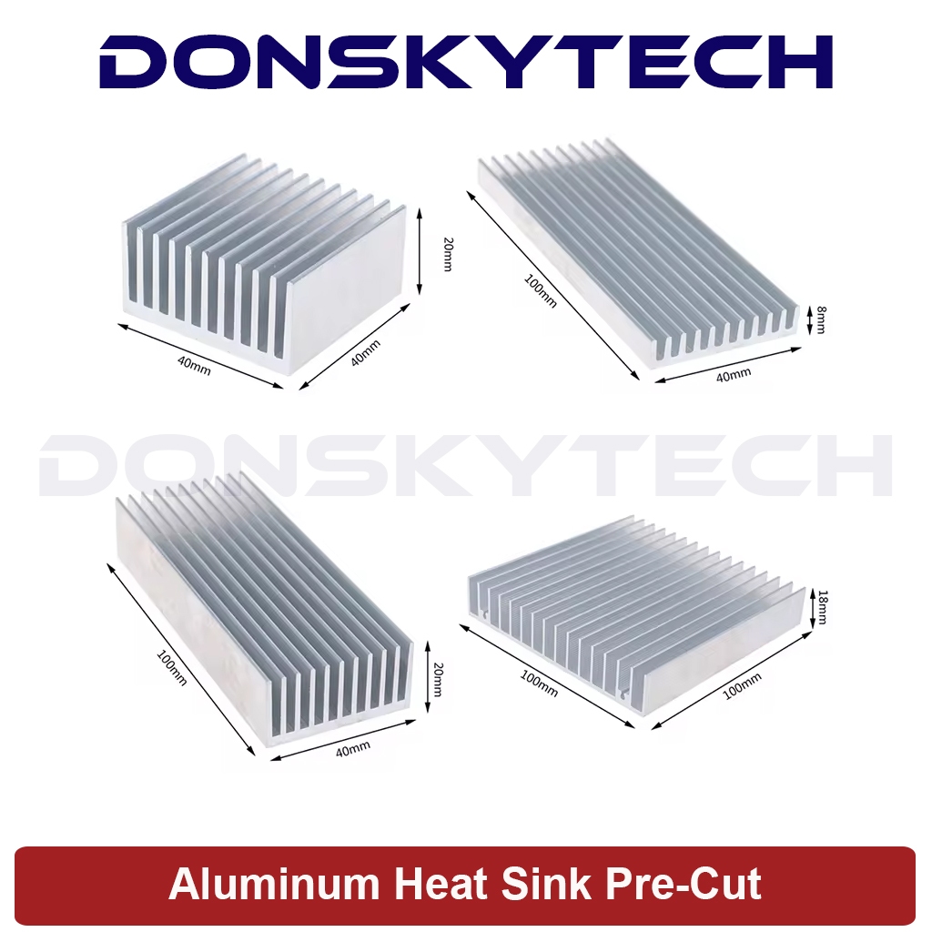 Aluminum Alloy Heatsink Cooling Pad For High Power LED IC Chip Cooler ...