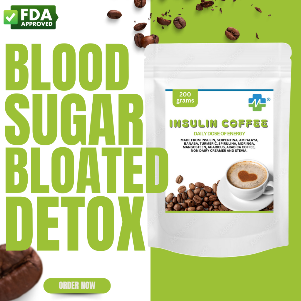 Healthcross Insulin Coffee for blood sugar, bloated, highblood, detox ...