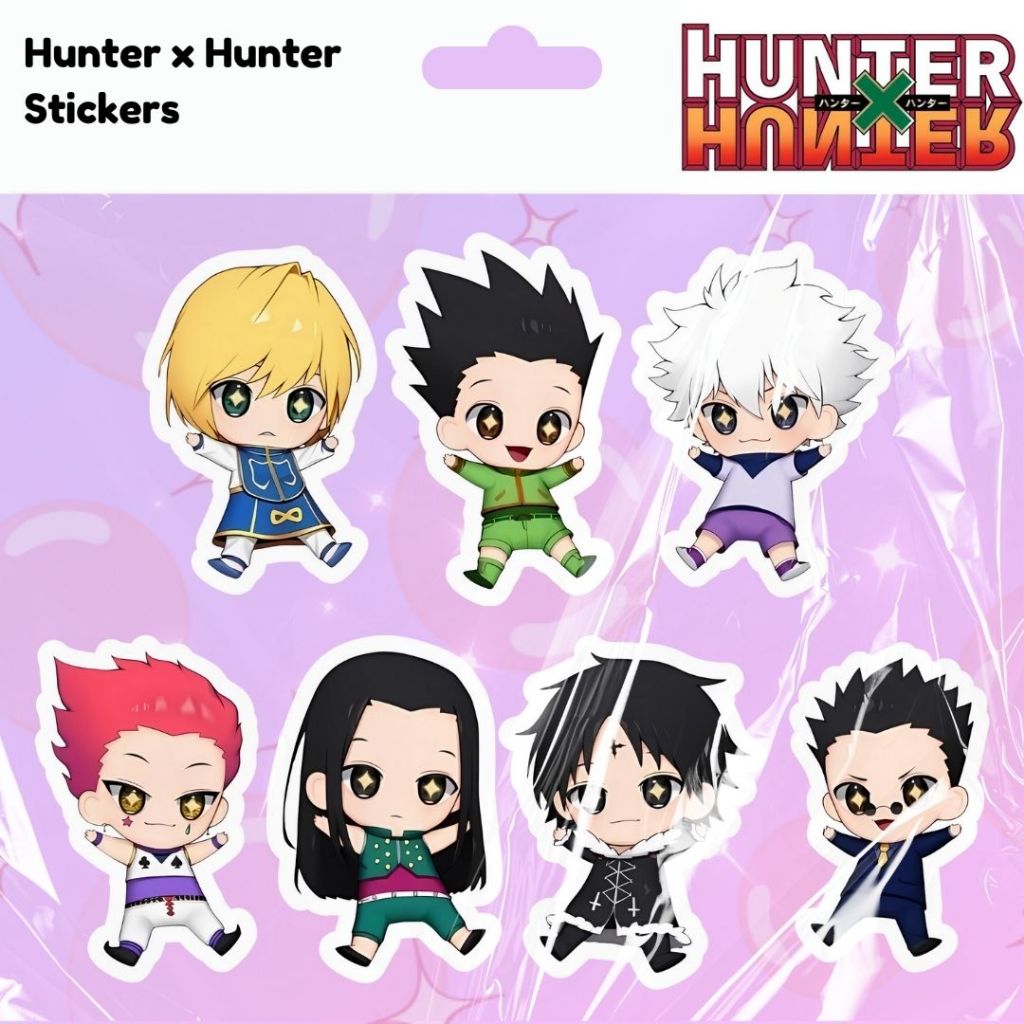 Hunter x Hunter Anime Stickers [waterproof vinyl stickers]- Anime/Manga ...