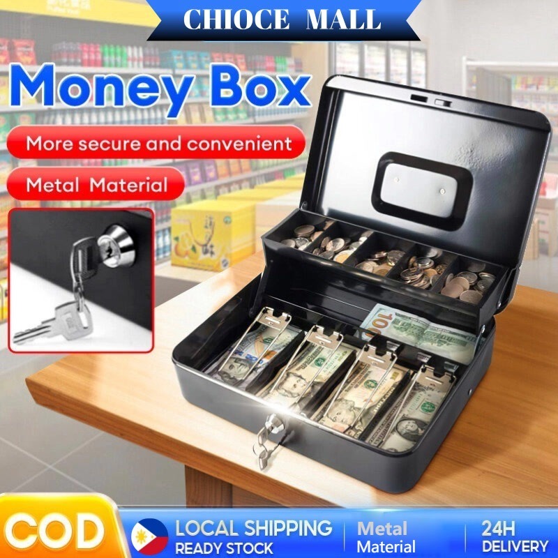 Sturdy Safes Cash Register Drawer Casher Drawer Cash Box With Lock Safe ...