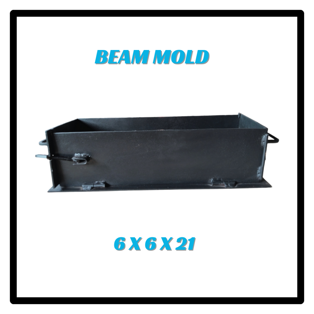 Beam Mold Standard Size 6x6x21 for Concrete Testing | Shopee Philippines