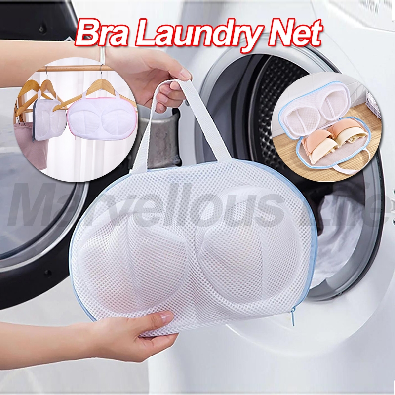 Anti-deformation Zipper Laundry Net Bag Washing Machine Special Washing ...