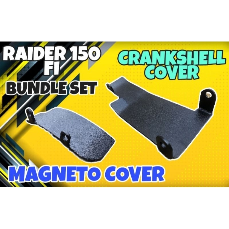 CRANSHELL AND MAGNETO COVER BUNDLE SET FOR RAIDER 150 FI | Shopee ...