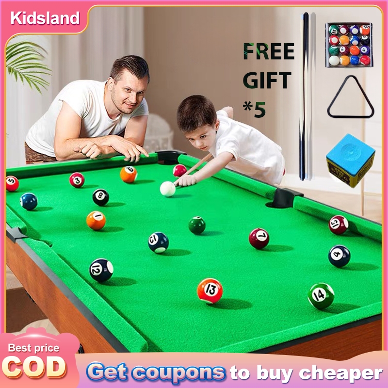 【multiple size】 Mini Billiard Table For Kids Wooden Tabletop Pool Table ...