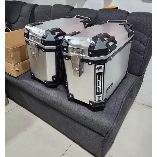 MOKOTO ELITE SERIES 37L ALLOY SIDE BOX SD-1 SIDE PANNIER LUGGAGE CARGO ...
