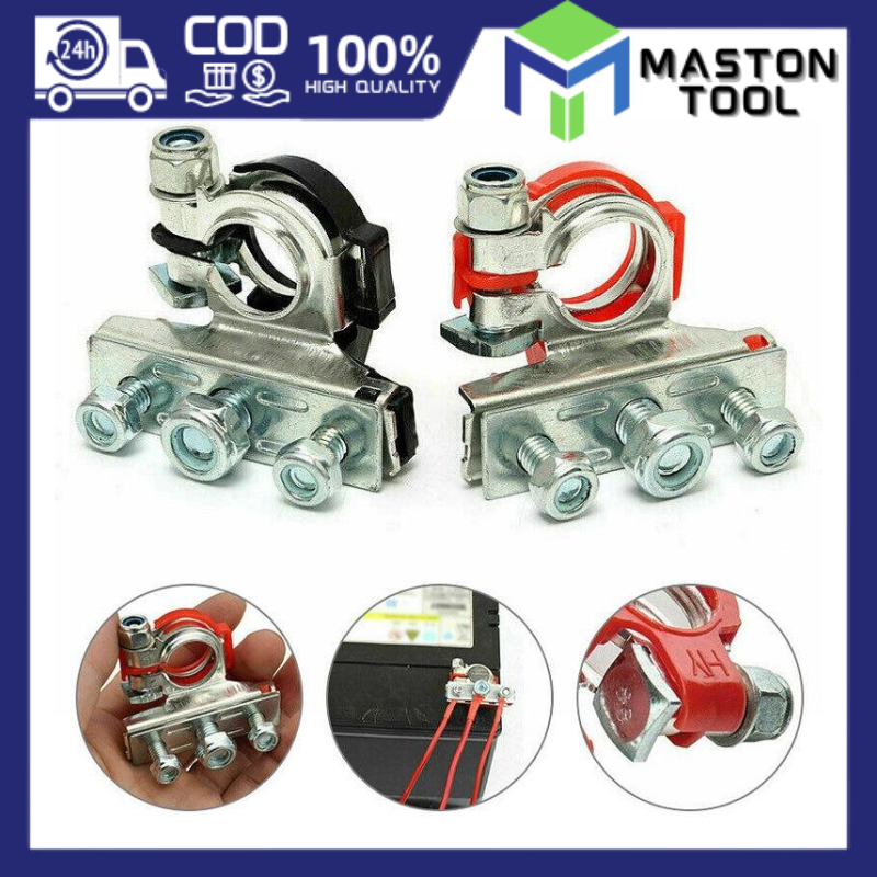 Car Battery Terminal Connector Battery Clamp Clip for Car Truck (car ...