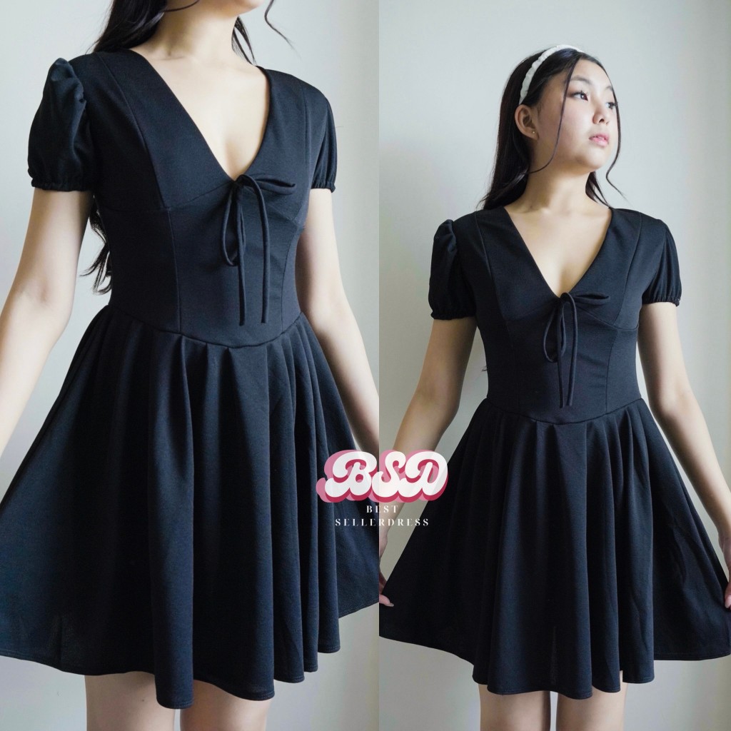 BSD Best Seller (XS-XXL) Winona Plain Mini-dress (BEST SELLER DRESS ...