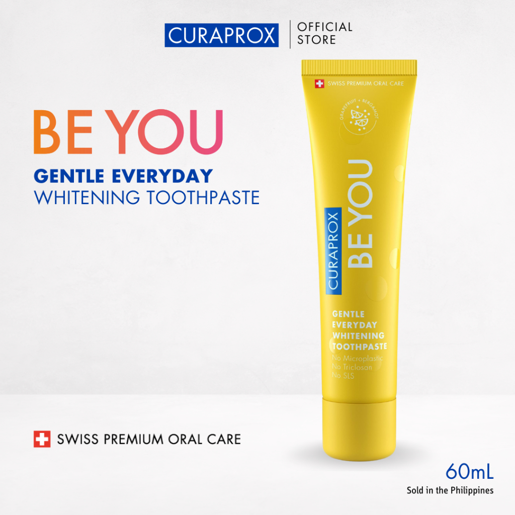 Curaprox Be You Gentle Teeth Whitening Toothpaste Six Different Flavor ...