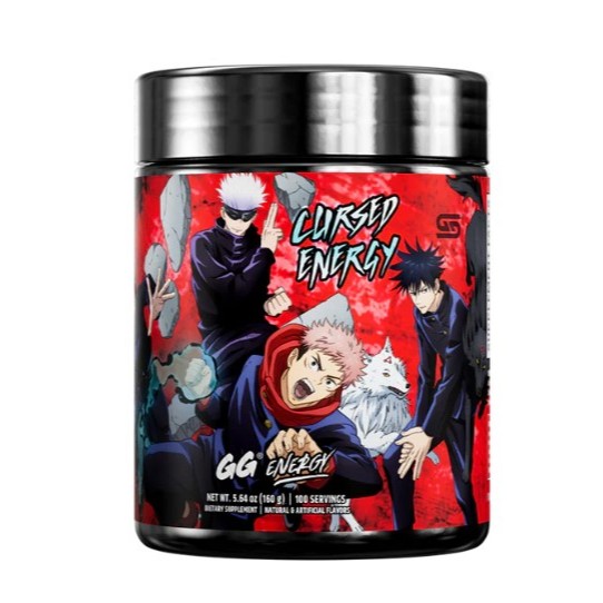 Gamer Supps x Jujutsu Kaisen Cursed Energy - 100 Servings GAMER SUPPS ...