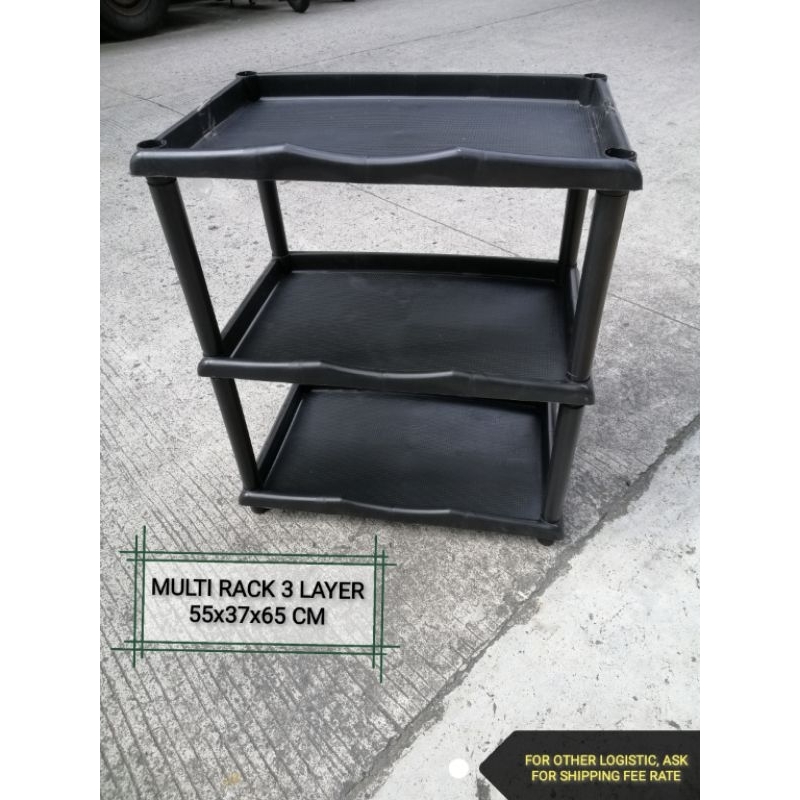 multi purpose rack utility rack organizer tv rack plastic | Shopee ...