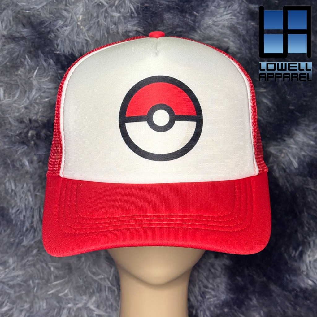 Pokeball Pokemon Anime Baseball Mesh Cap - Gift Souvenir Collections ...