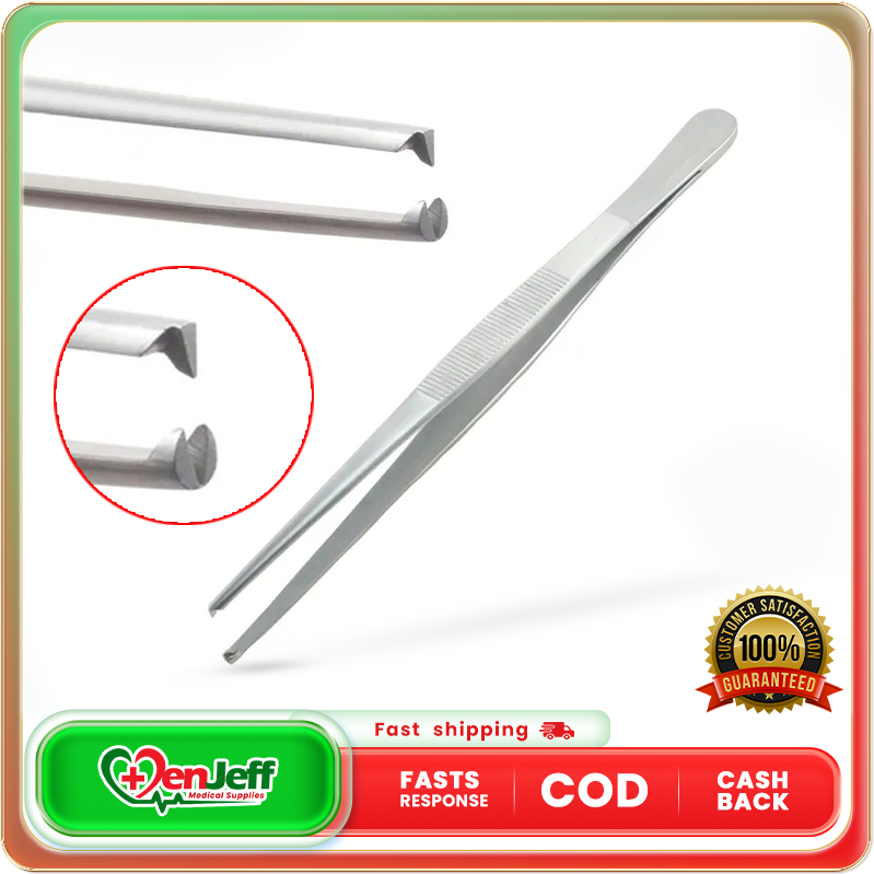 Dissecting Tissue Thumb Forceps Tweezers 5 1/2" Plain or Toothed ...