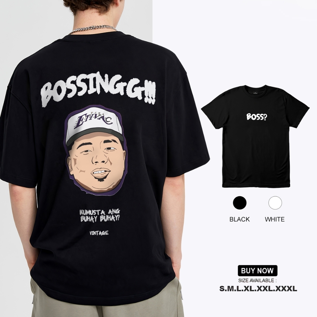 BOSS BOSSING SHIRT Unisex COTTON SHIRT cheap shirt original clothing boxy cropped shirt men ...