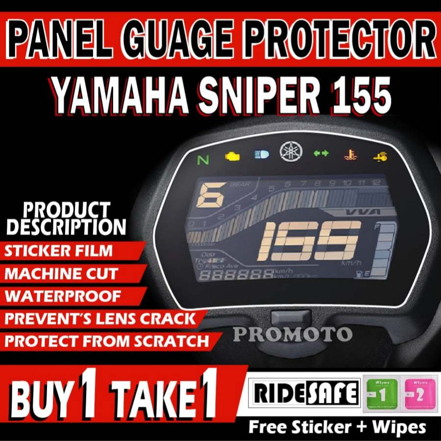 YAMAHA SNIPER 155 GUAGE PANEL PROTECTOR | Shopee Philippines