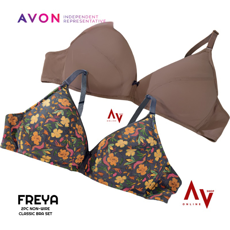 AVON Freya Nonwire 2pc Bra Set | Shopee Philippines