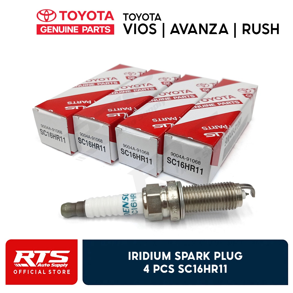 Toyota Genuine Iridium Spark Plug Toyota Vios Dual VVti / Avanza / Rush ...