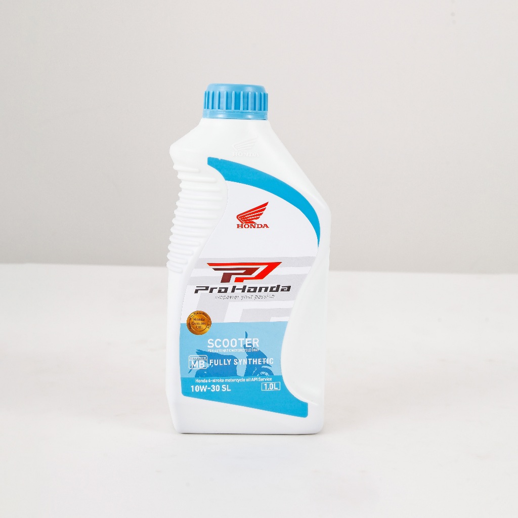 Honda Genuine Fully Synthetic AT Scooter Engine Oil Blue Cap 1 Liter ...