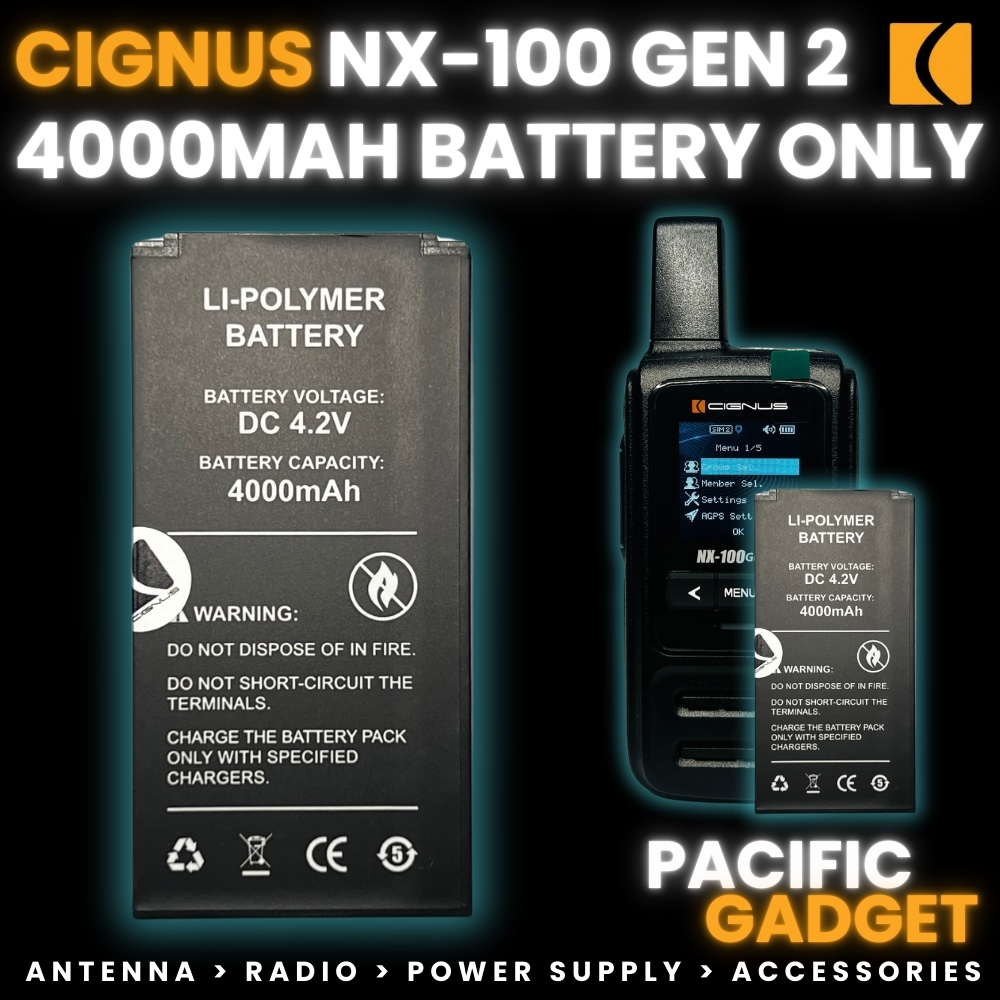 Cignus NX100 Generation 2 Battery Capacity 4000 MAH | Shopee Philippines