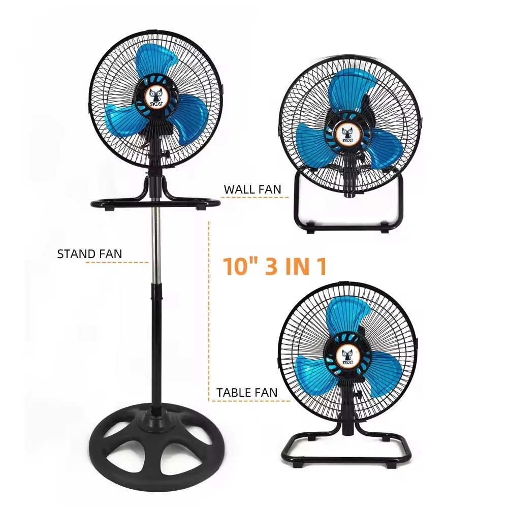 SYCAT 2In1 Stand Fan Big Electric Fan/Wall Fan Shakeable Head Stand ...