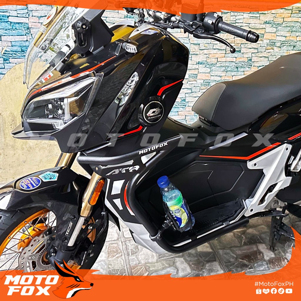 QJ MOTOR ATR 160 Half Crash Guard - Red Motoshield | Shopee Philippines