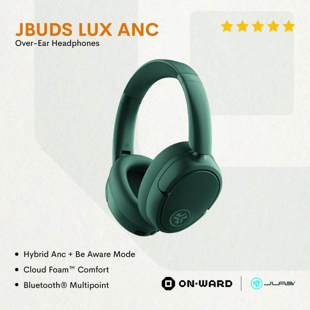 JLab Jbuds Lux ANC Over-Ear Headphones | Shopee Philippines