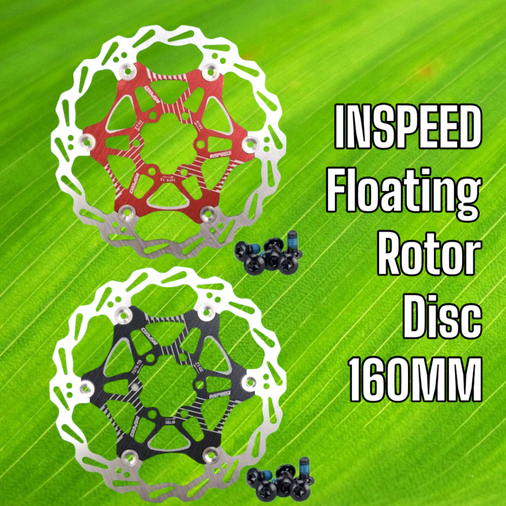 INSPEED Bike Floating Rotor Disc Brake for MTB Bicycle Rotors 160mm ...