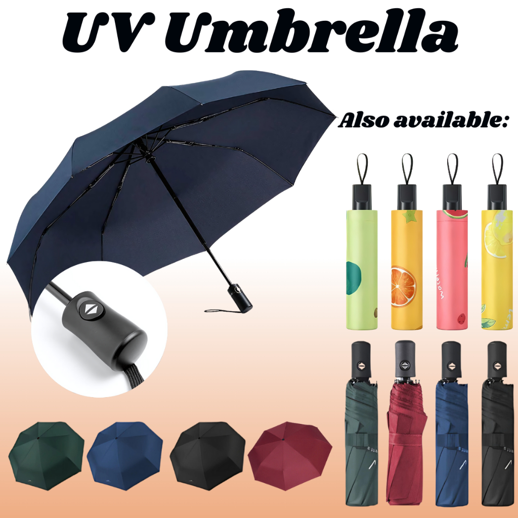 Manual @ Automatic Umbrellas UV Sunscreen Umbrellas Magic Folding Sun ...