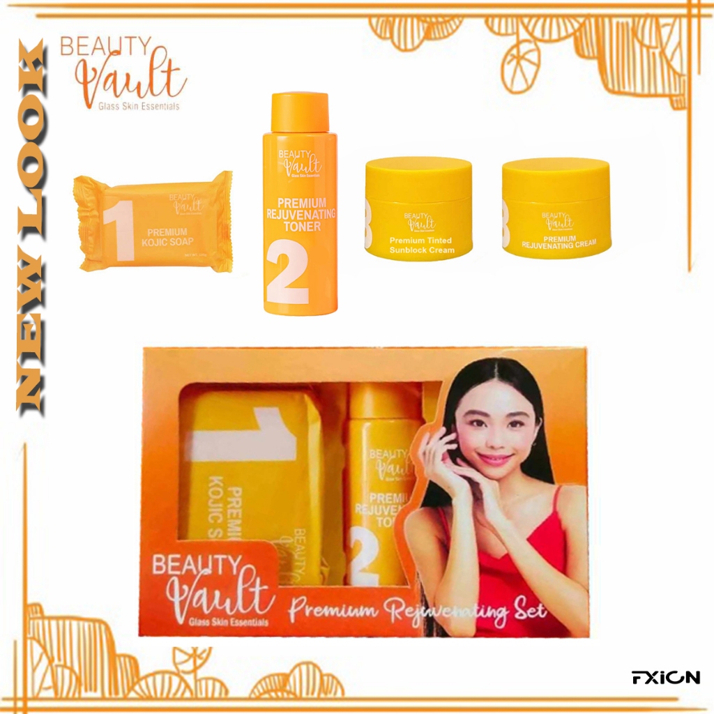 Beauty Vault Rejuvenating Set Beauty Vault Glass Skin Essentials ...