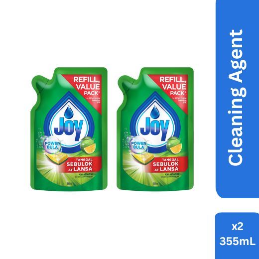 Joy Dishwashing Liquid Kalamansi Refill 355mL, Bundle of 2 | Shopee ...