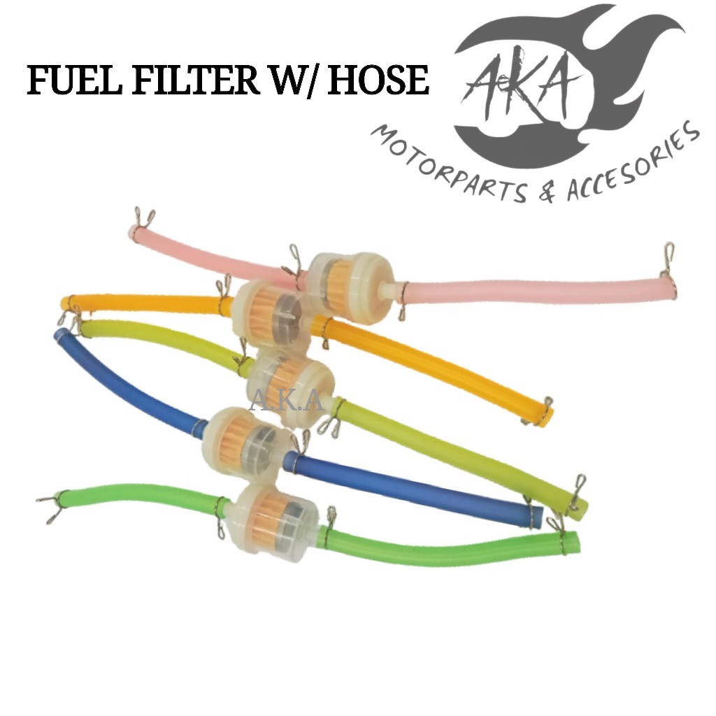 MOTORCYCLE FUEL FILTER WITH HOSE UNIVERSAL | Shopee Philippines