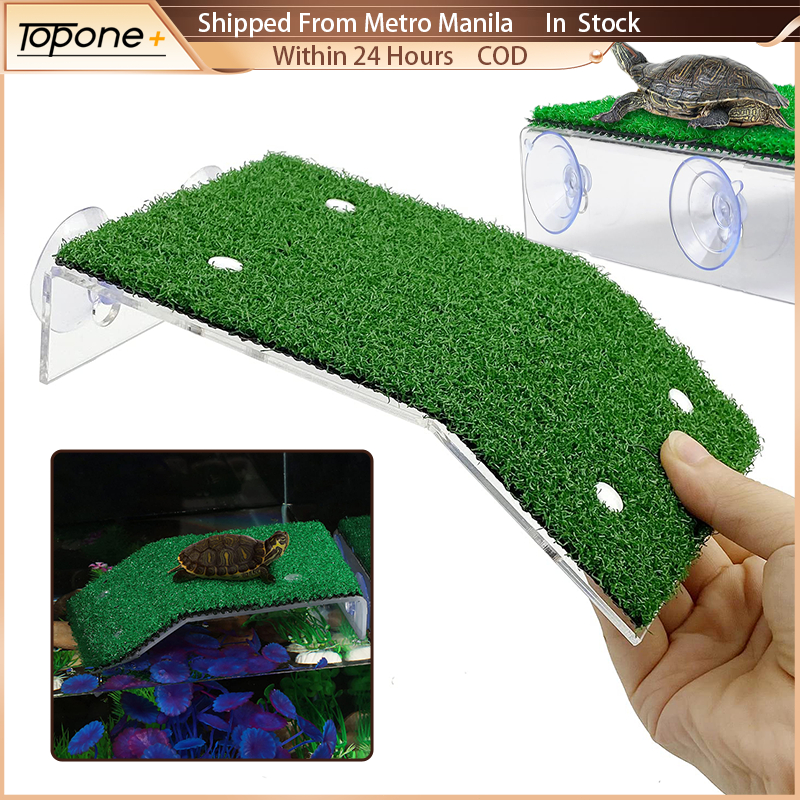 S/M/L Turtle Lying Platform Aquarium Float Decoration Terraces Reptile ...