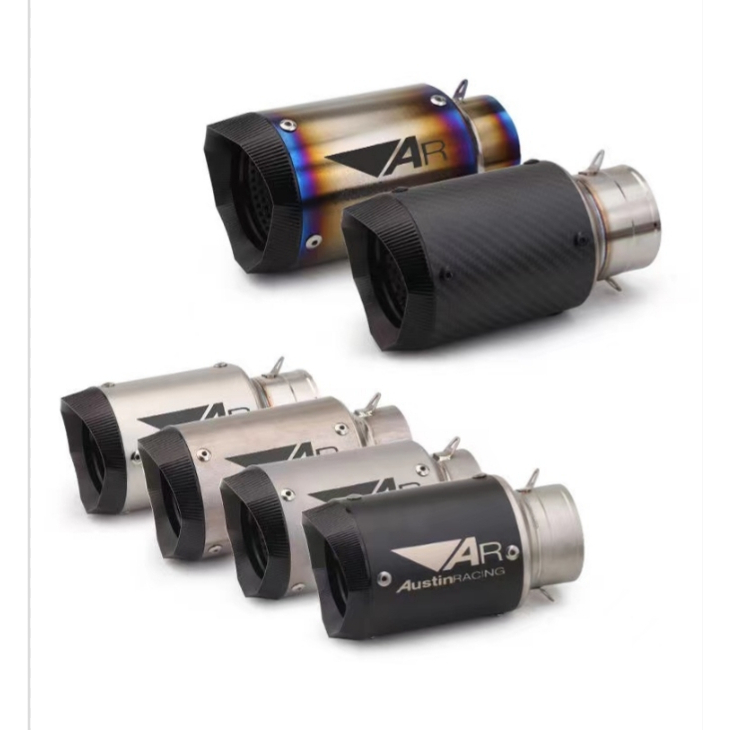 Spot 51mm AR exhaust Austin Racing Inlet universal Muffler Pipe Exhaust ...