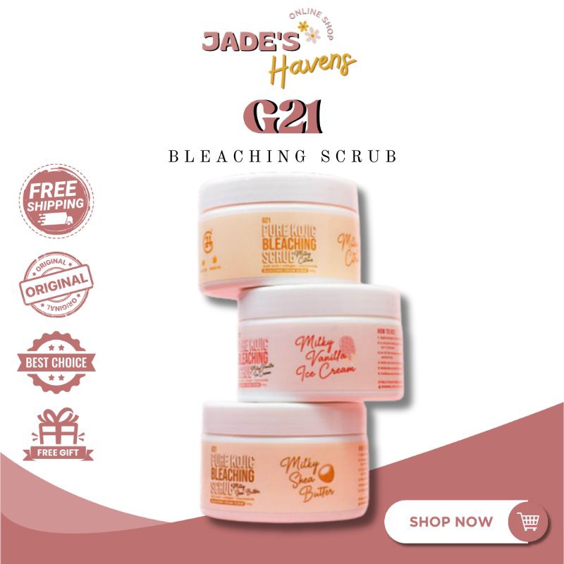 G21 Pure Kojic Bleaching Scrub 300g | Shopee Philippines